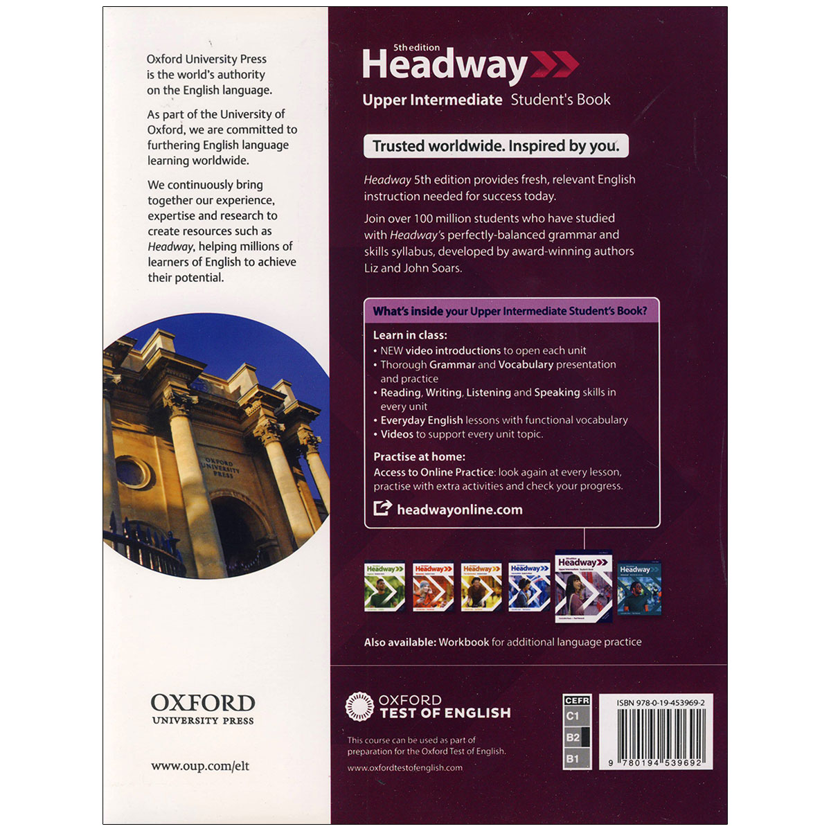 Headway Upper-Intermediate 5th Edition